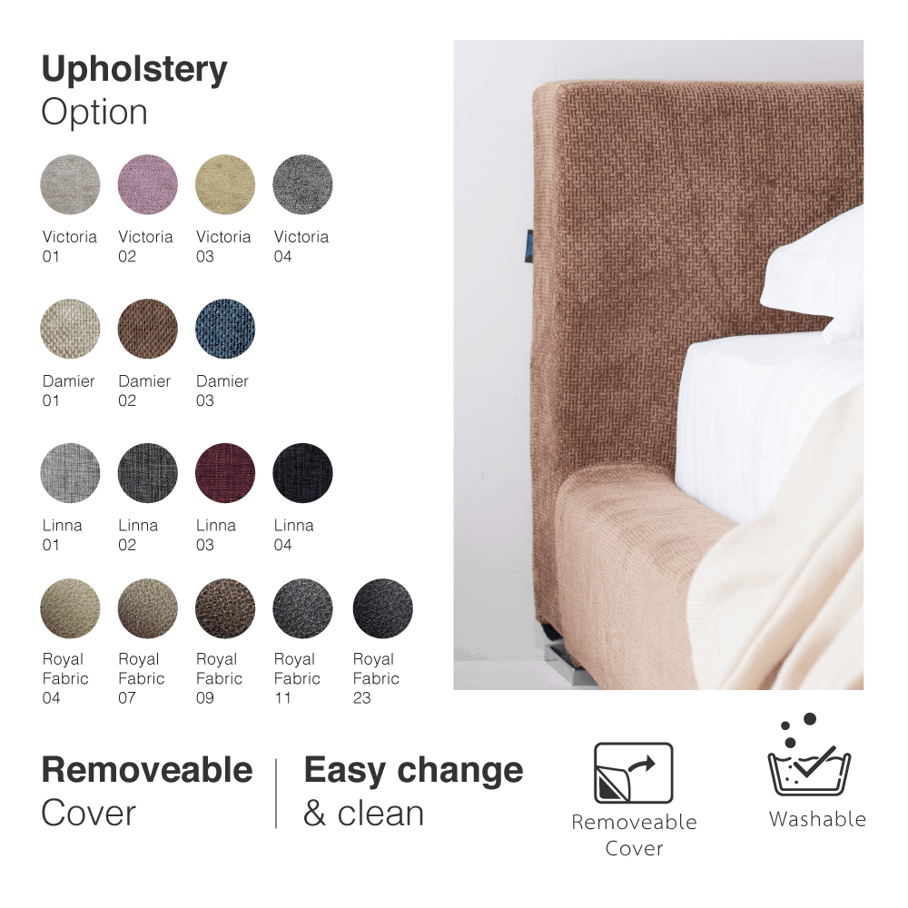 Loto Bed Frame: Marcelli | Mattress City Thailand