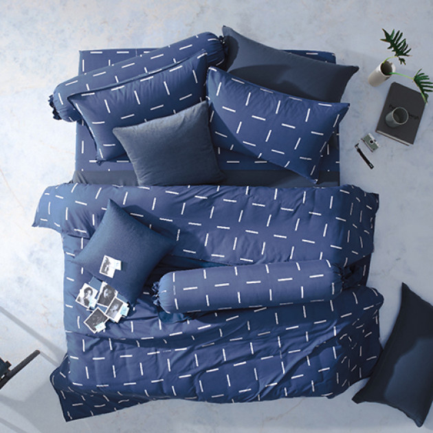 ชุดผ้าปูที่นอนพร้อมผ้านวม Dunlopillo รุ่น LONDON BLUE : DL-LB-04 | Mattress City ประเทศไทย