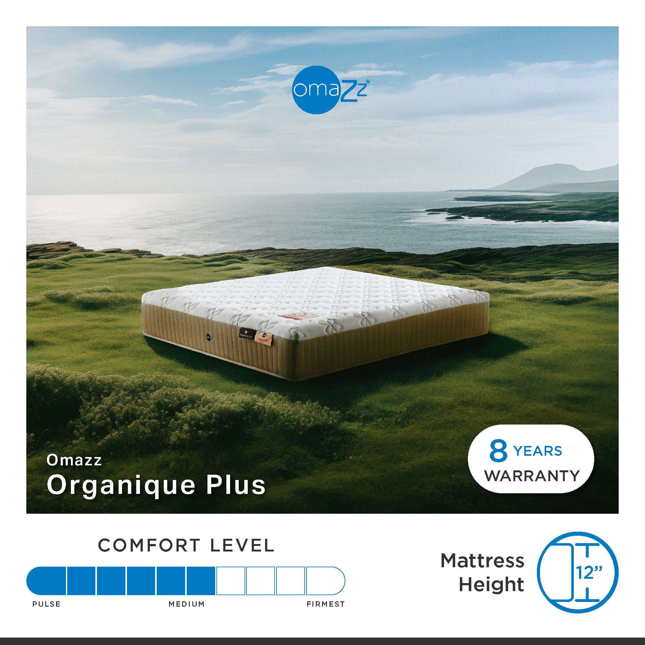ที่นอน Omazz® รุ่น Organique Plus | Omazz ประเทศไทย