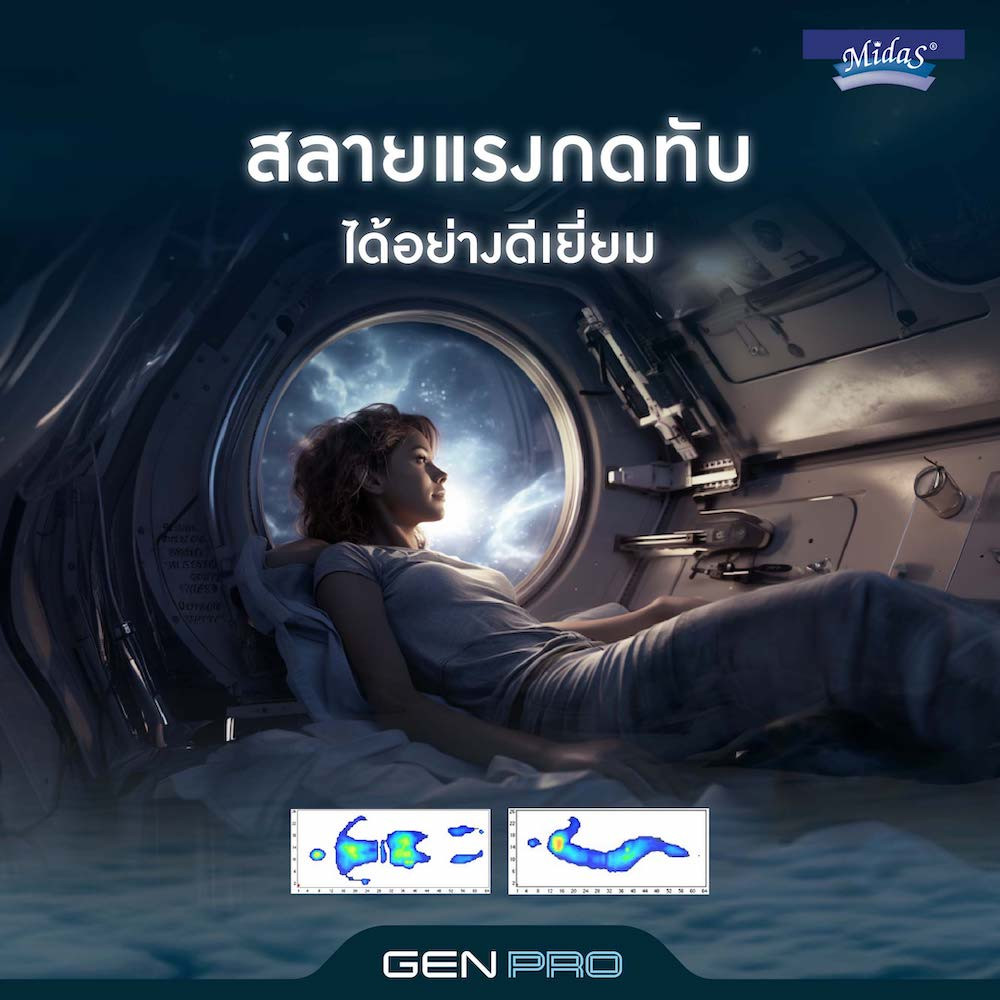 MIDAS Mattress - GEN PRO | Mattress City Thailand